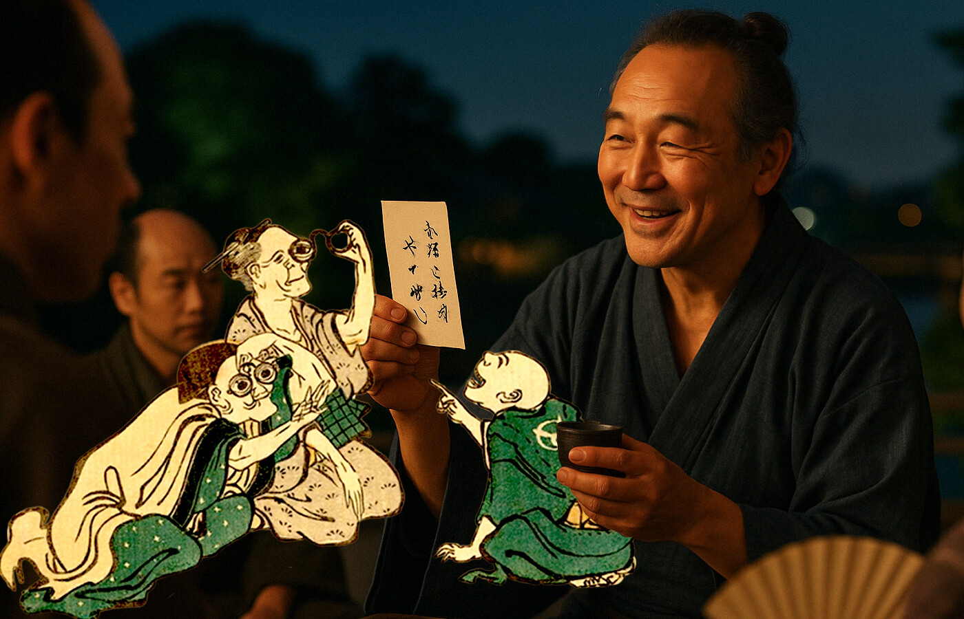 Poetry with Sake – Master Senryū and His Joyfully Malicious Insight